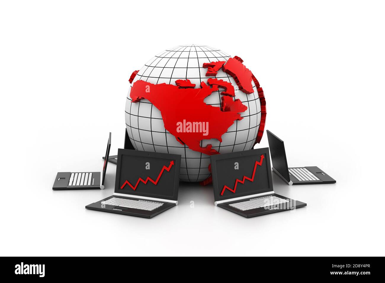 Global computer network Stock Photo - Alamy