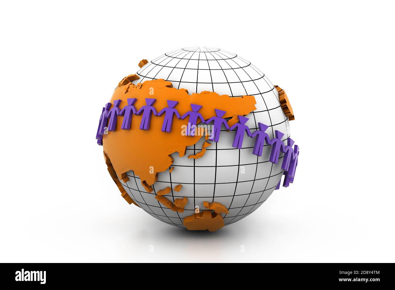 Global business network Stock Photo - Alamy
