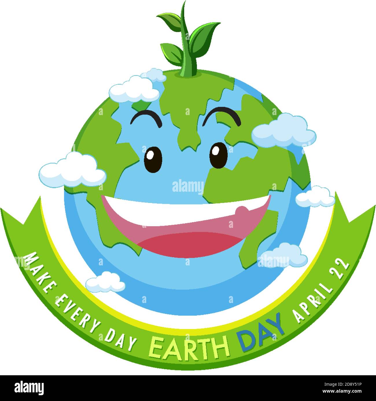 Make every day earth day illustration Stock Vector Image & Art - Alamy