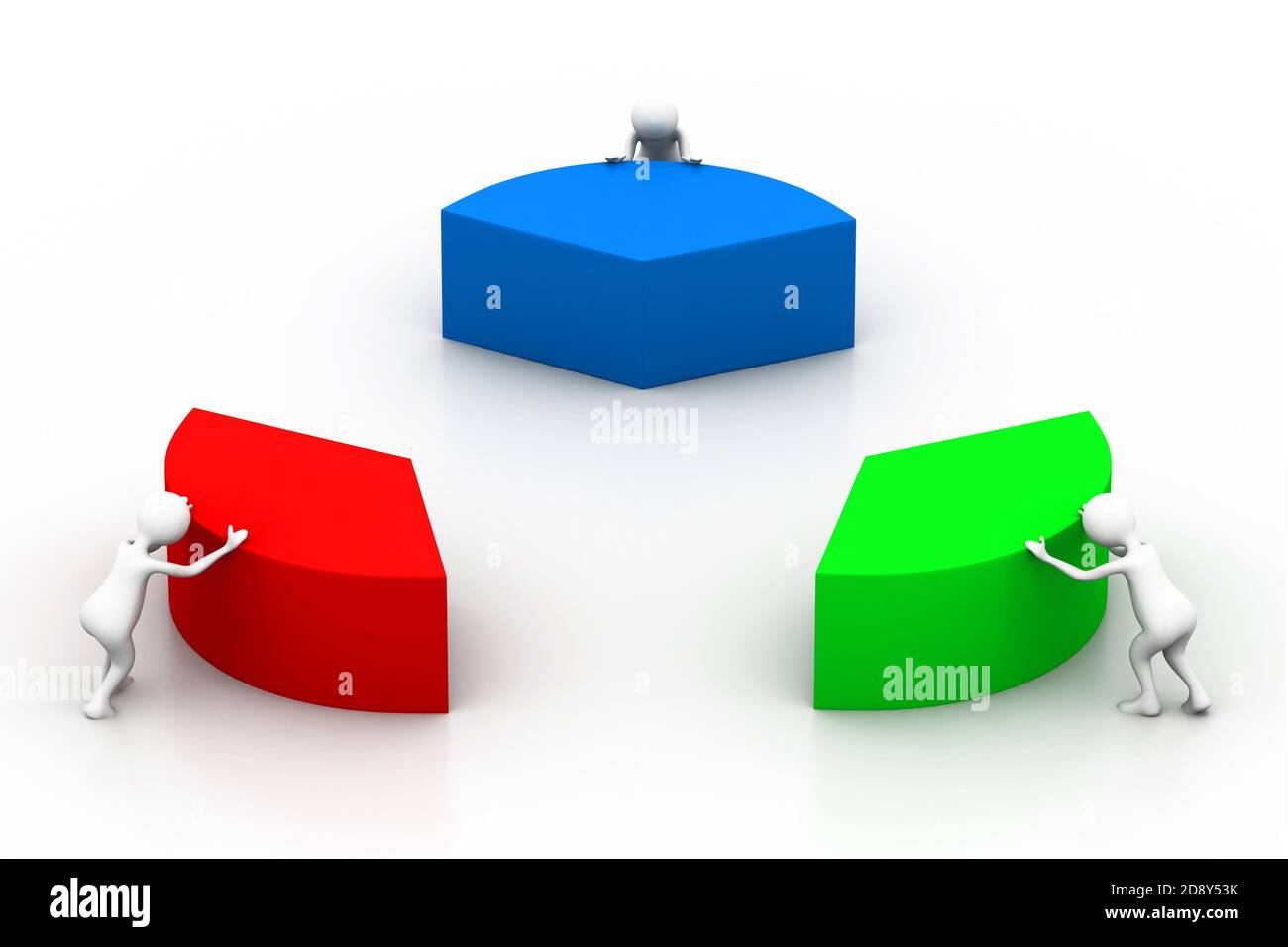 Market share Cut Out Stock Images & Pictures - Alamy