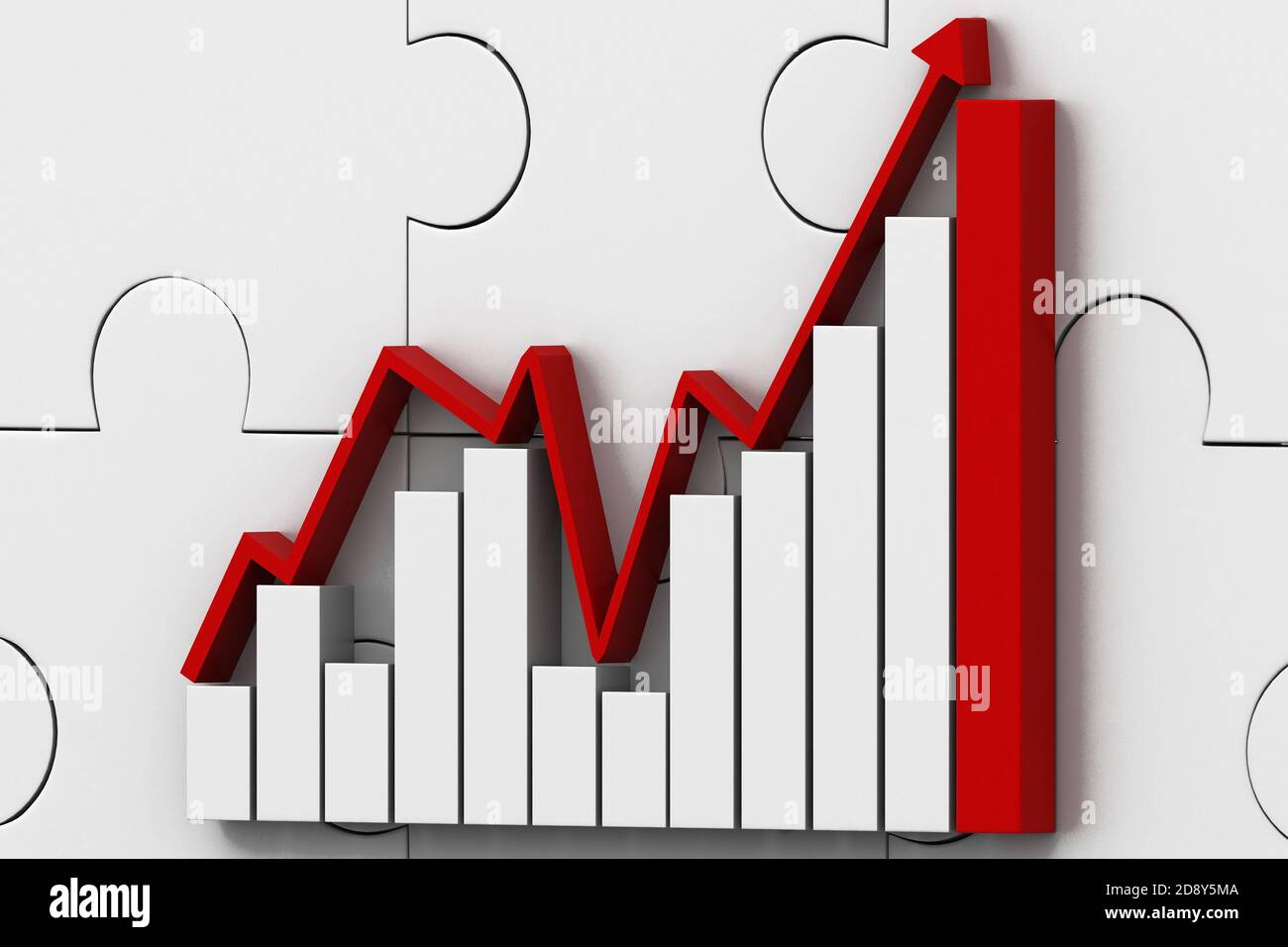 Business success graph Stock Photo - Alamy