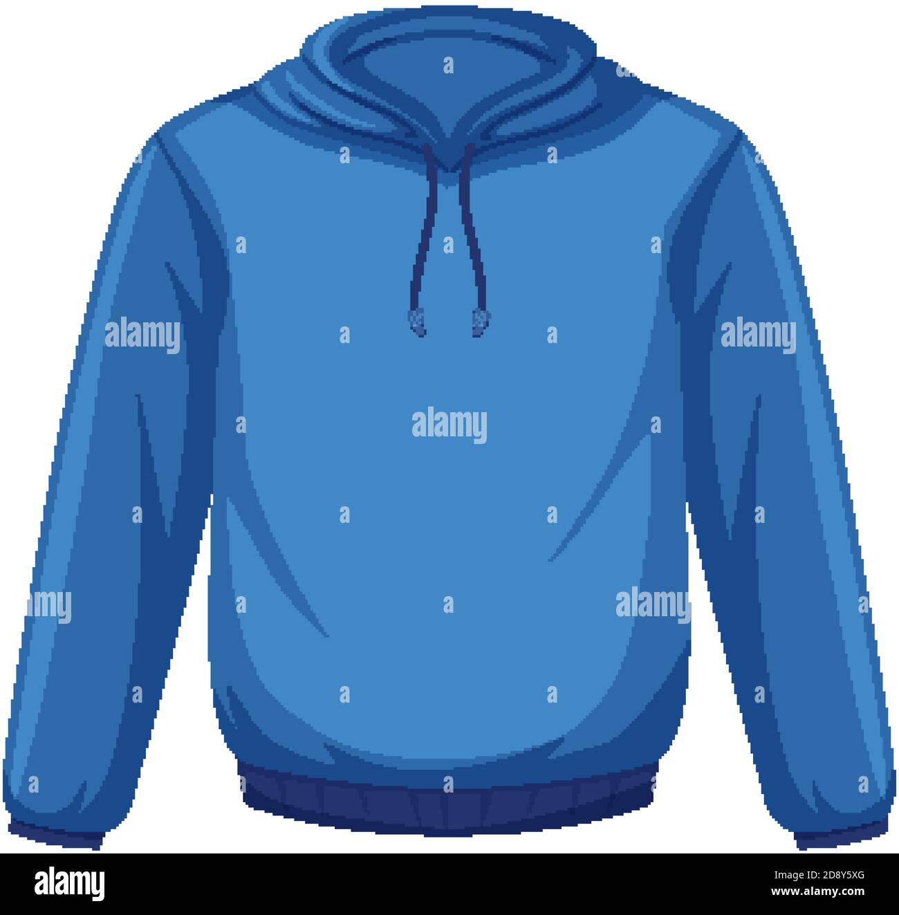 Isolated jumper on white background illustration Stock Vector Image ...