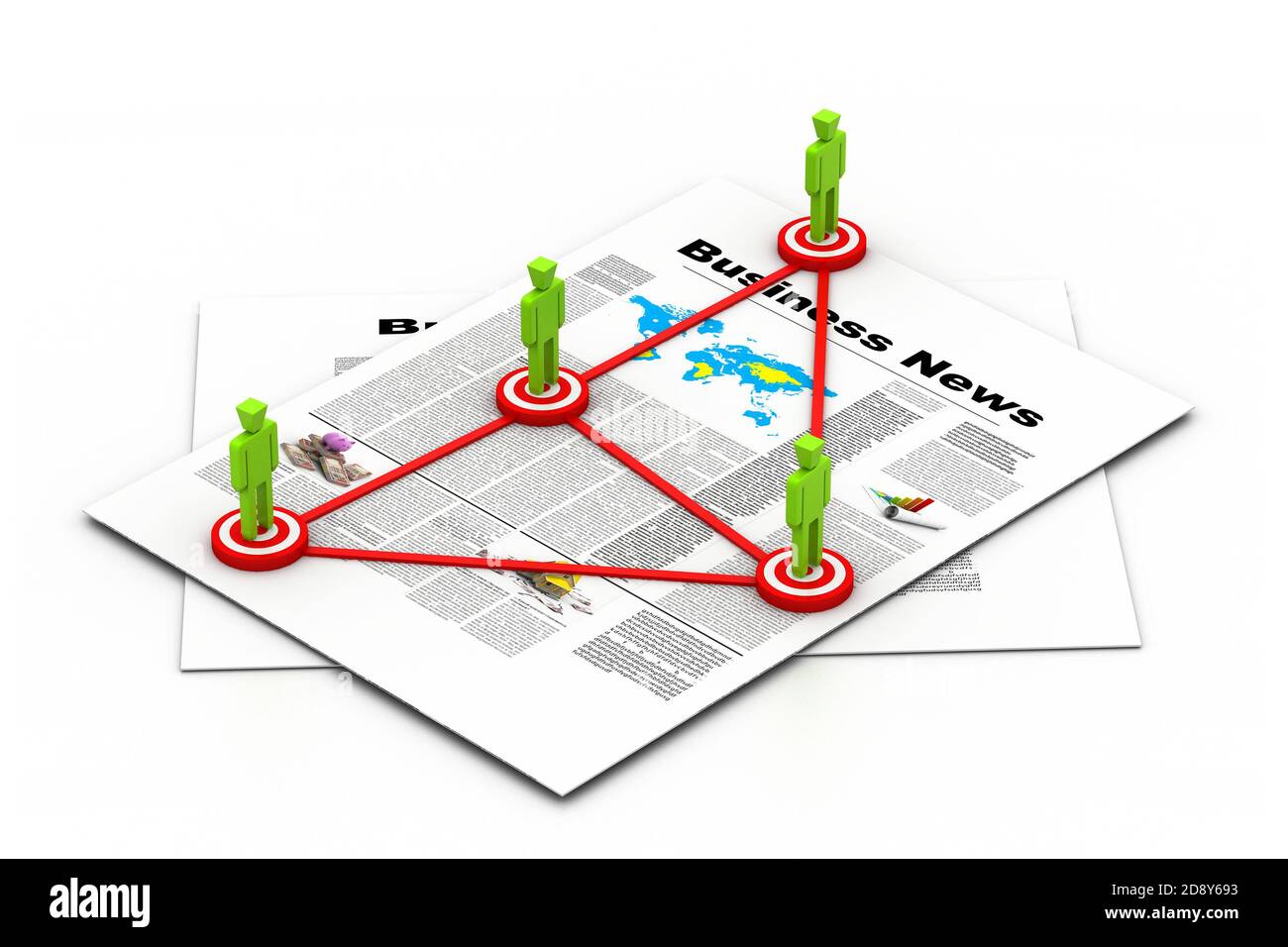 Network target Cut Out Stock Images & Pictures - Alamy