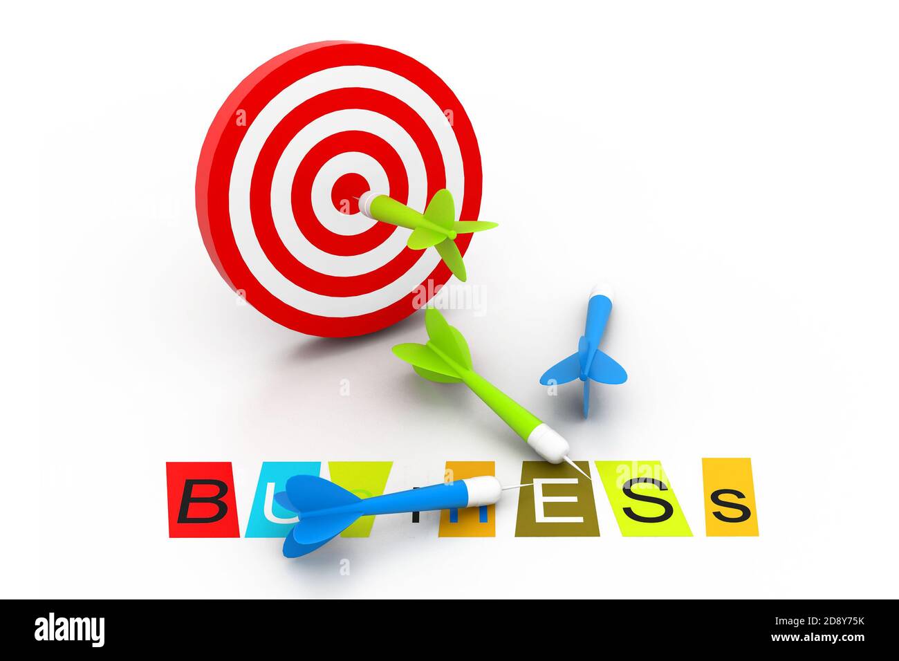 Target profit growth chart 3d Cut Out Stock Images & Pictures - Alamy