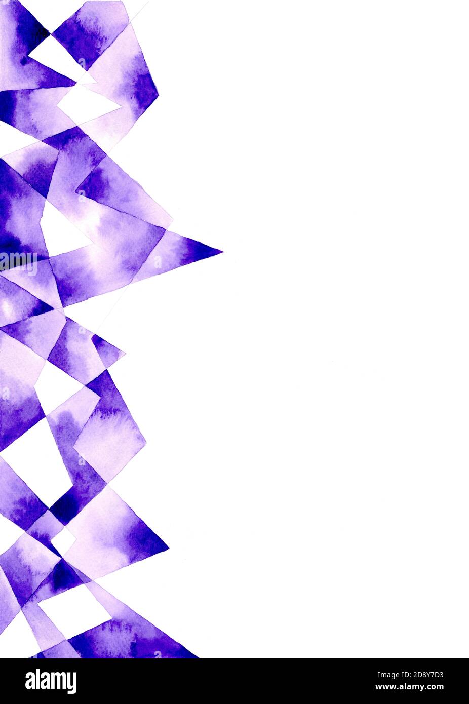Purple White Abstract Background