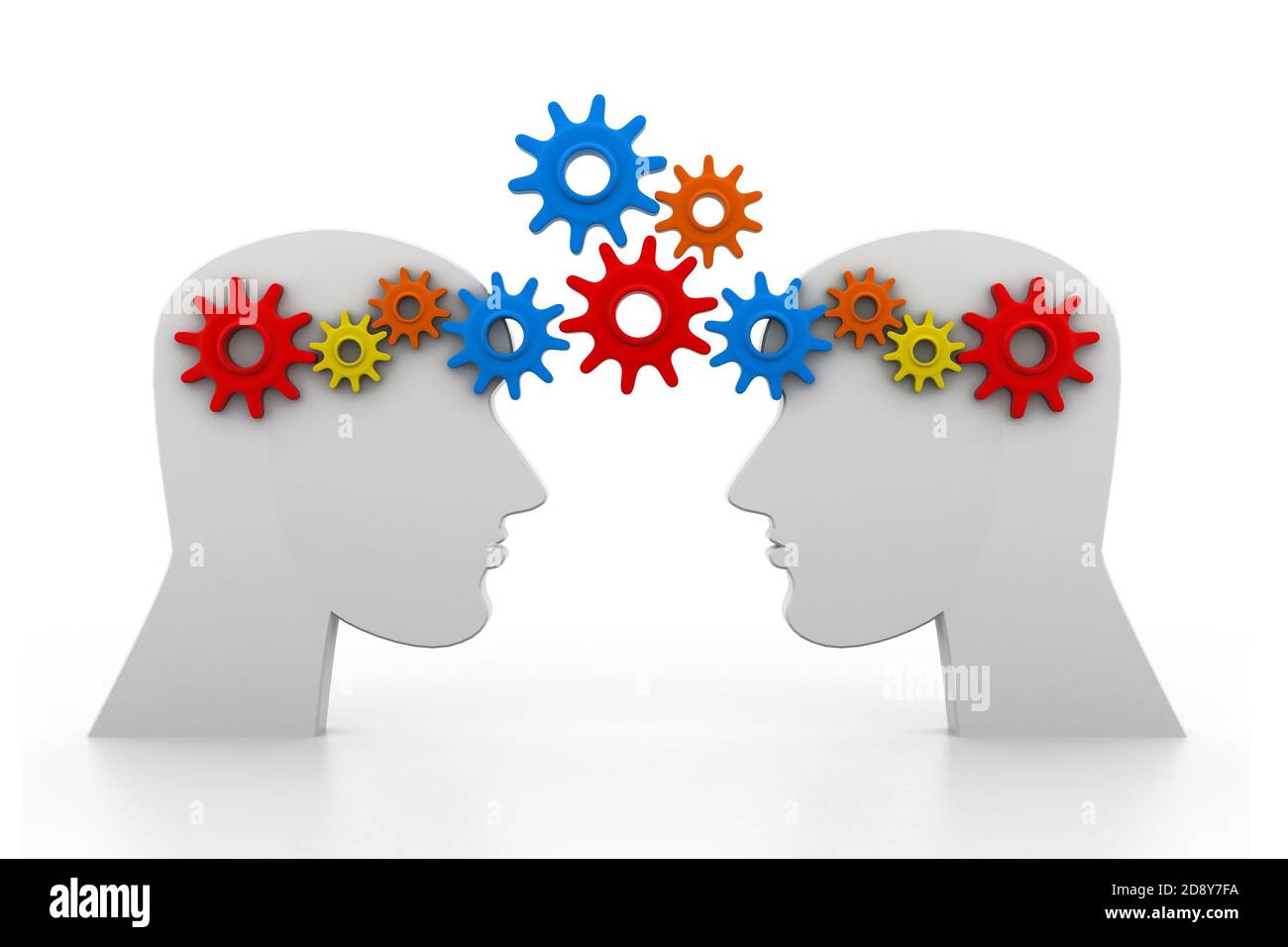 Communication exchange business partnership Cut Out Stock Images ...