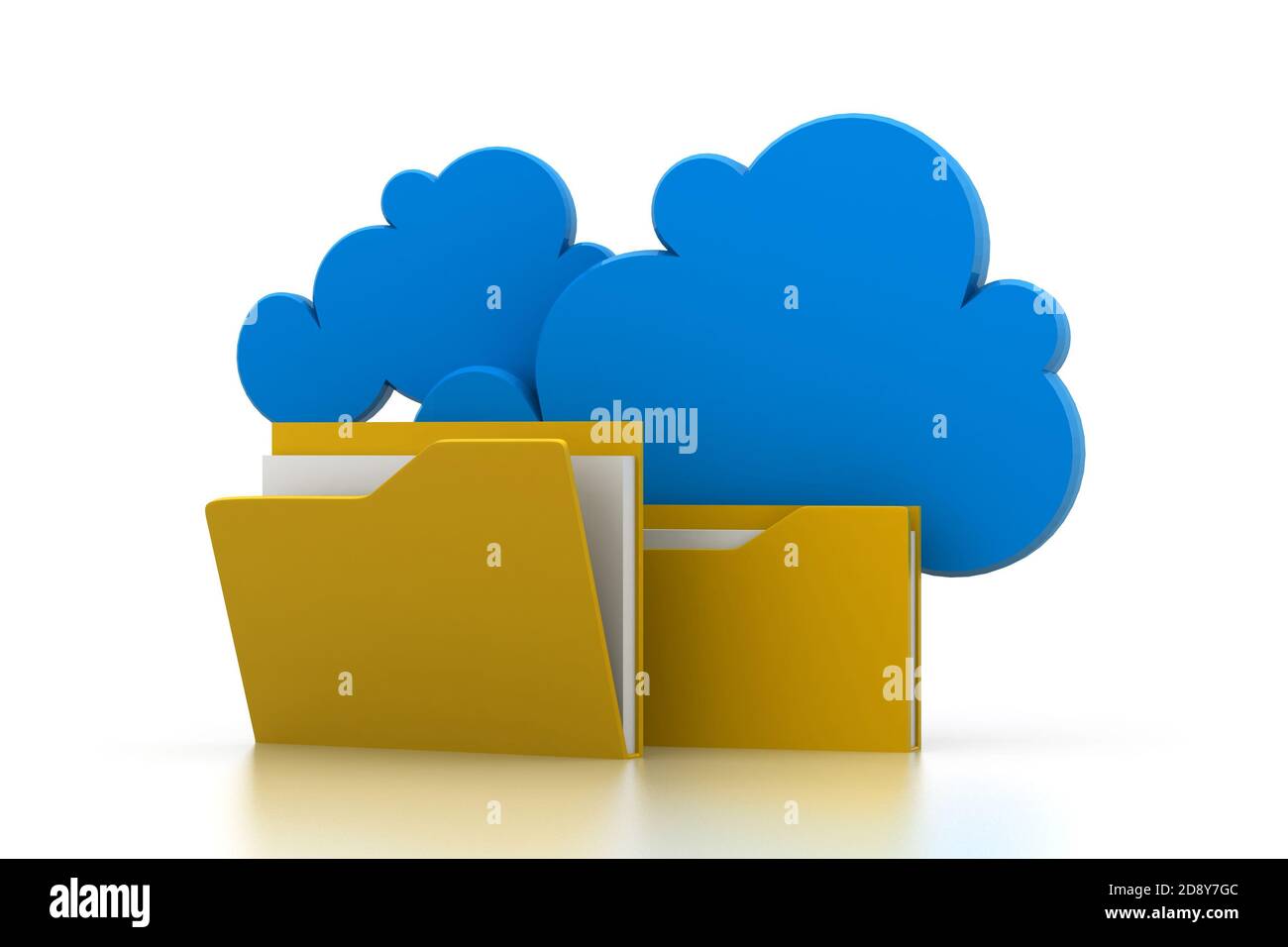 cloud system file sharing Stock Photo - Alamy