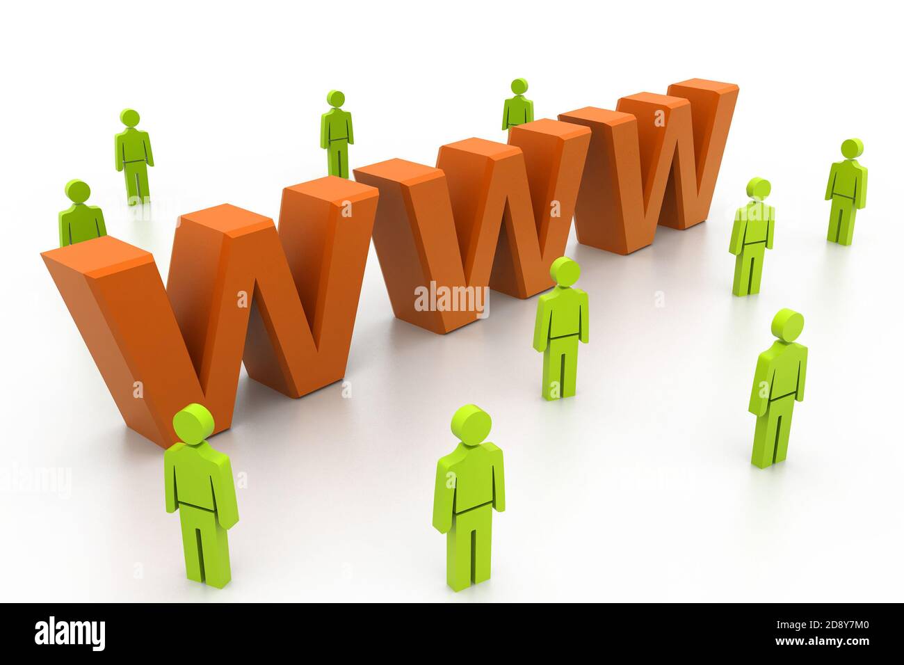 World wide web and people Stock Photo - Alamy