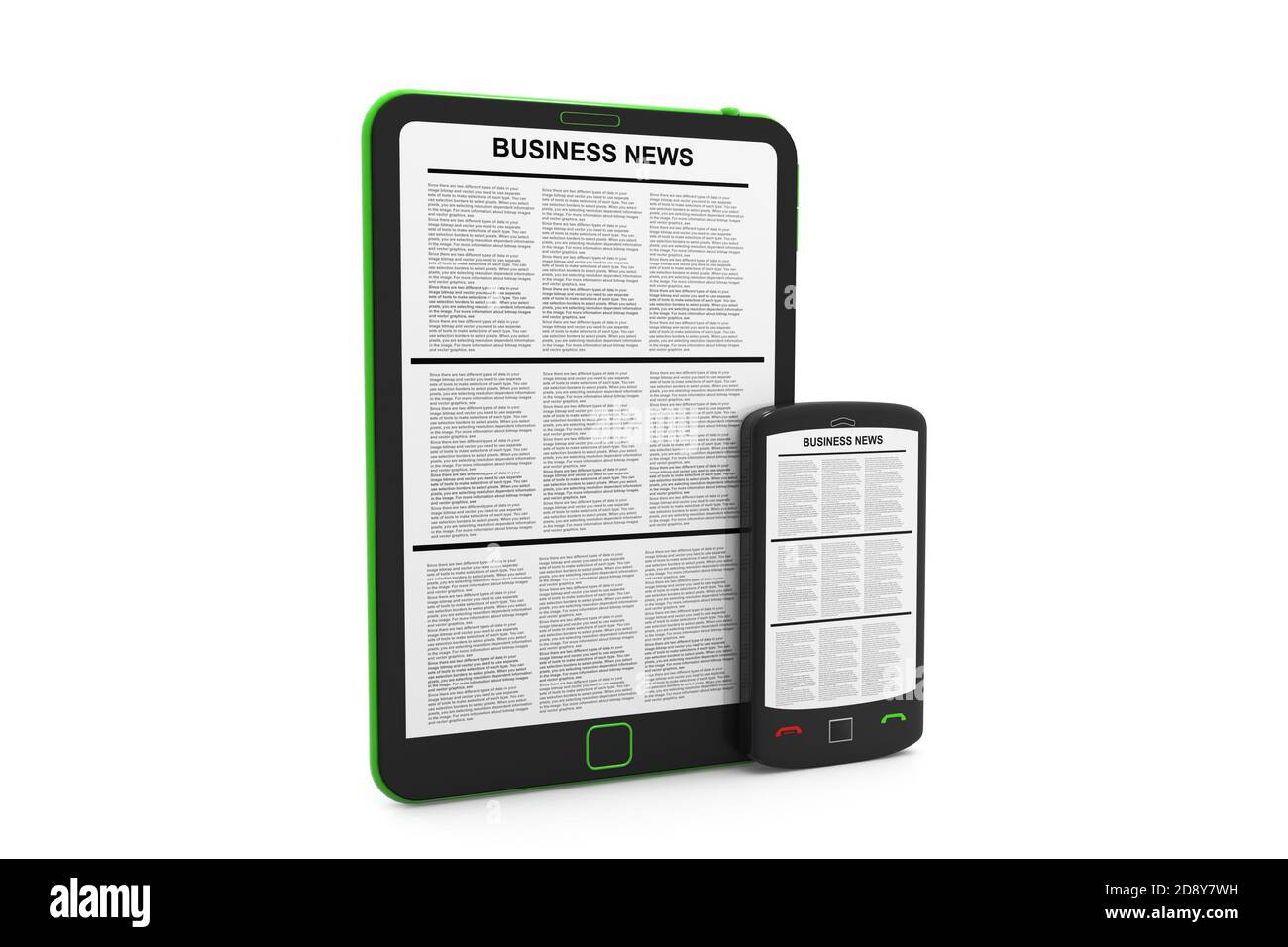 Breaking news reader hi-res stock photography and images - Alamy