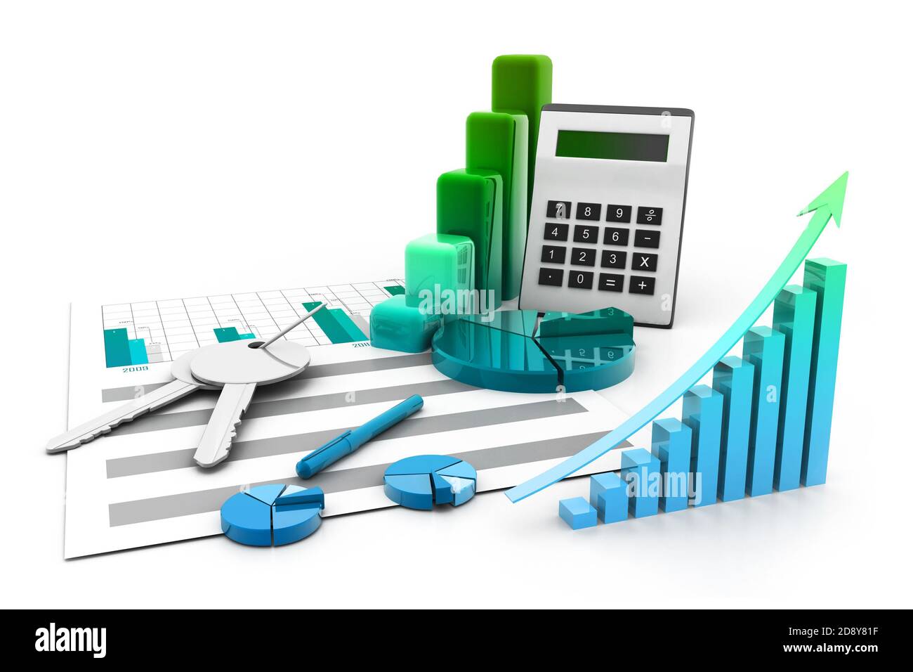 Calculator charts Cut Out Stock Images & Pictures - Alamy