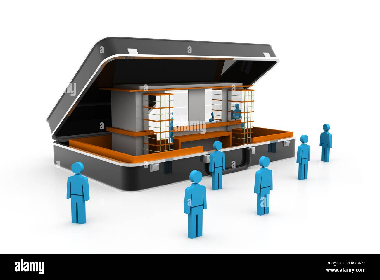 modern project of building Stock Photo - Alamy