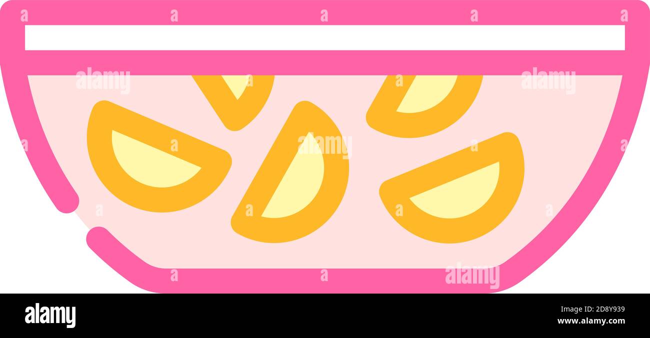 punch drink color icon vector illustration sign Stock Vector Image ...