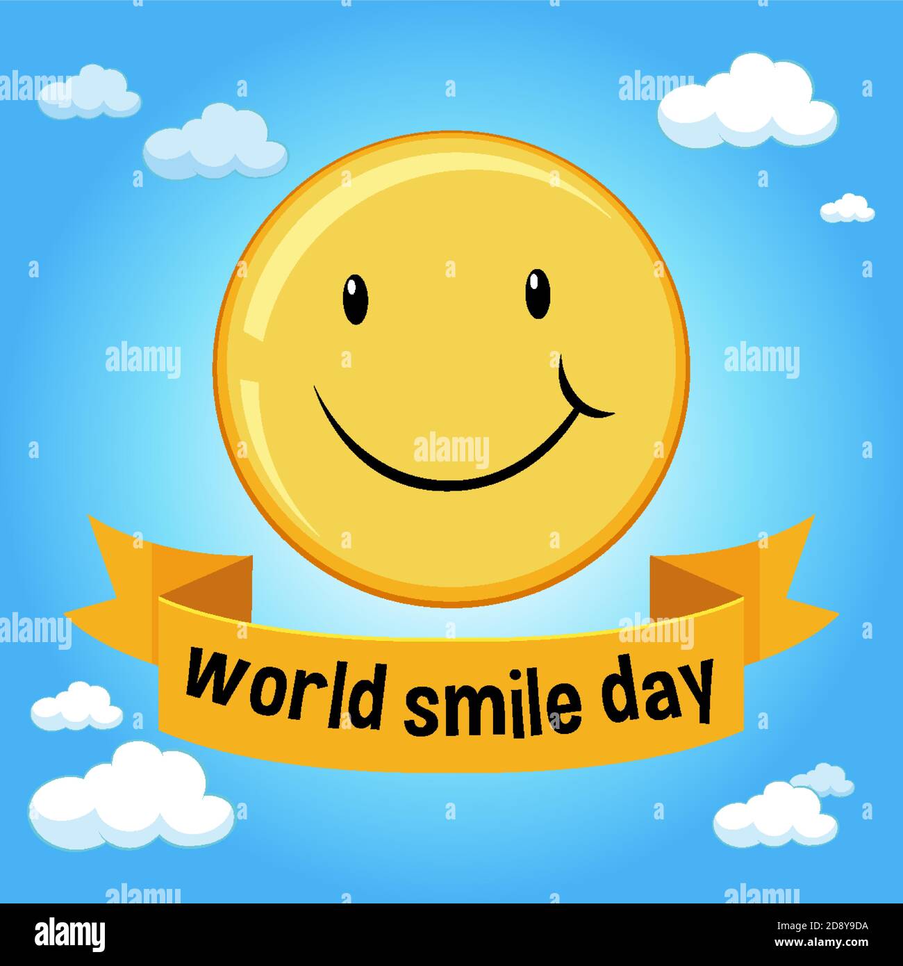 World smile day banner illustration Stock Vector Image & Art - Alamy
