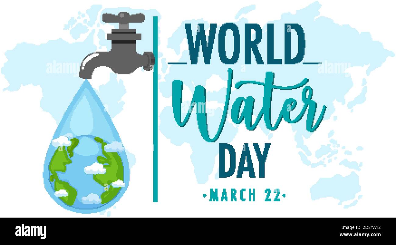 World water day icon illustration Stock Vector Image & Art - Alamy