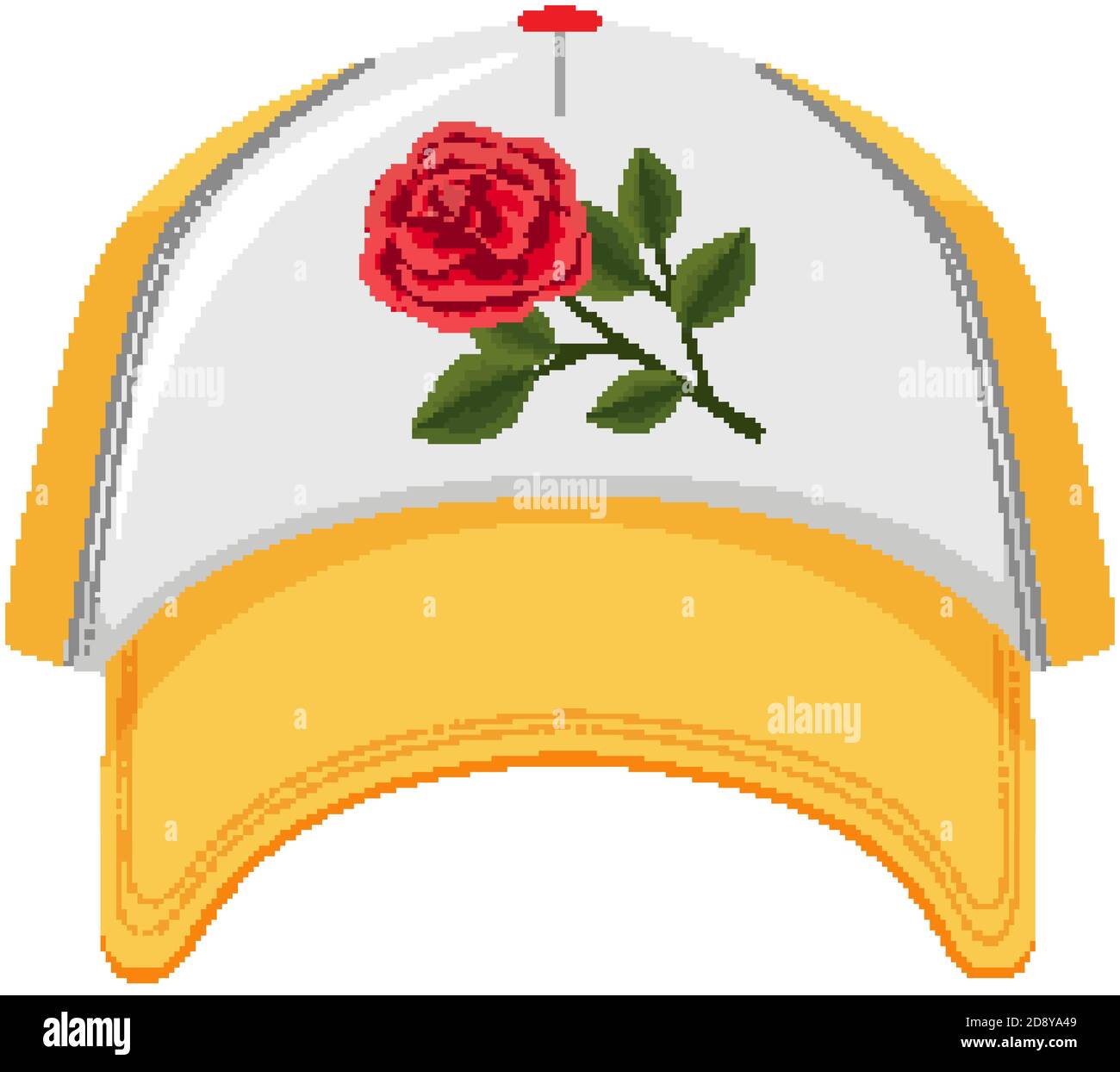 Isolated cap on white background illustration Stock Vector Image & Art ...