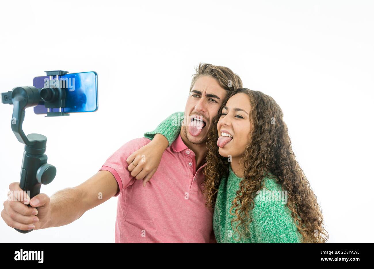 Making selfie female teenager hi-res stock photography and images - Alamy