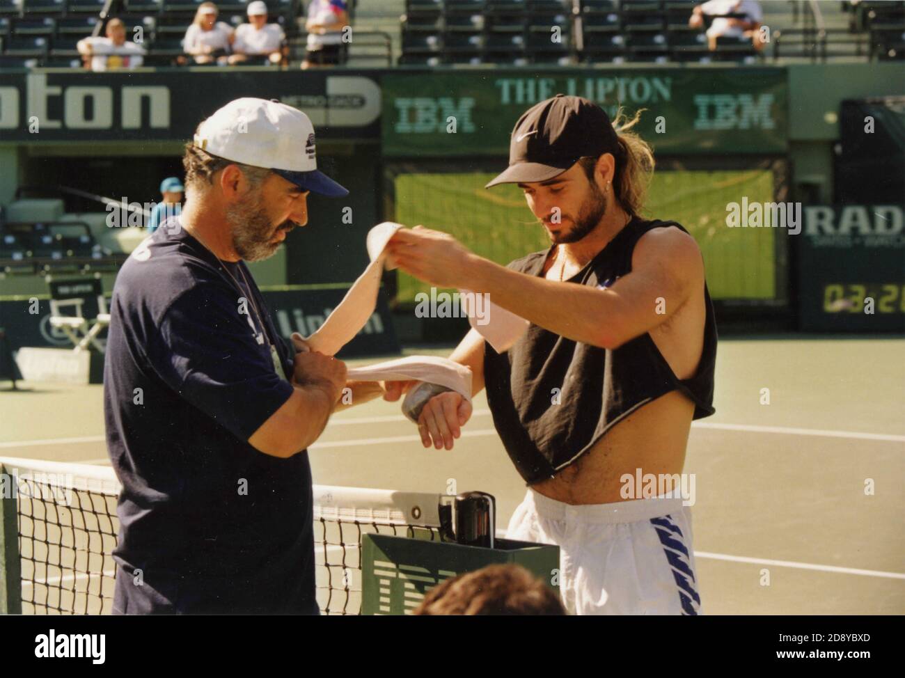 American tennis player Andre Agassi, 1994 Stock Photo - Alamy