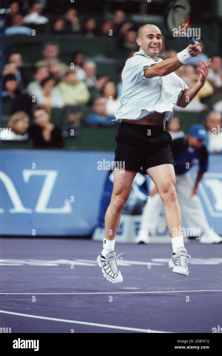 Andre agassi tennis hi-res stock photography and images - Alamy
