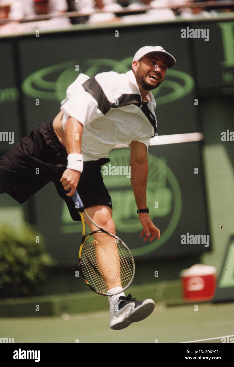 American tennis andre agassi hi-res stock photography and images - Alamy