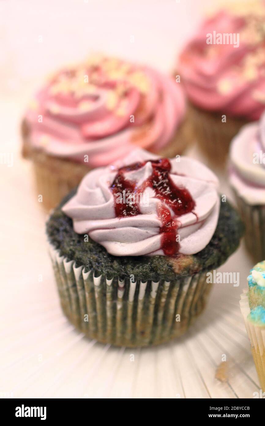 homemade cupcakes as very nice sweet dessert Stock Photo - Alamy