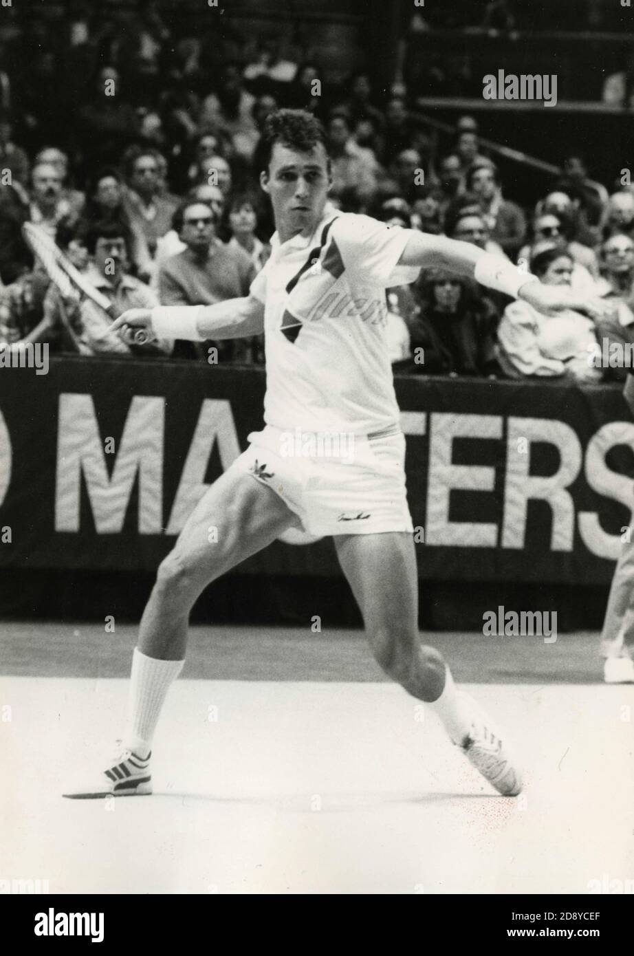 Czech-American tennis player Ivan Lendl, 1980s Stock Photo - Alamy