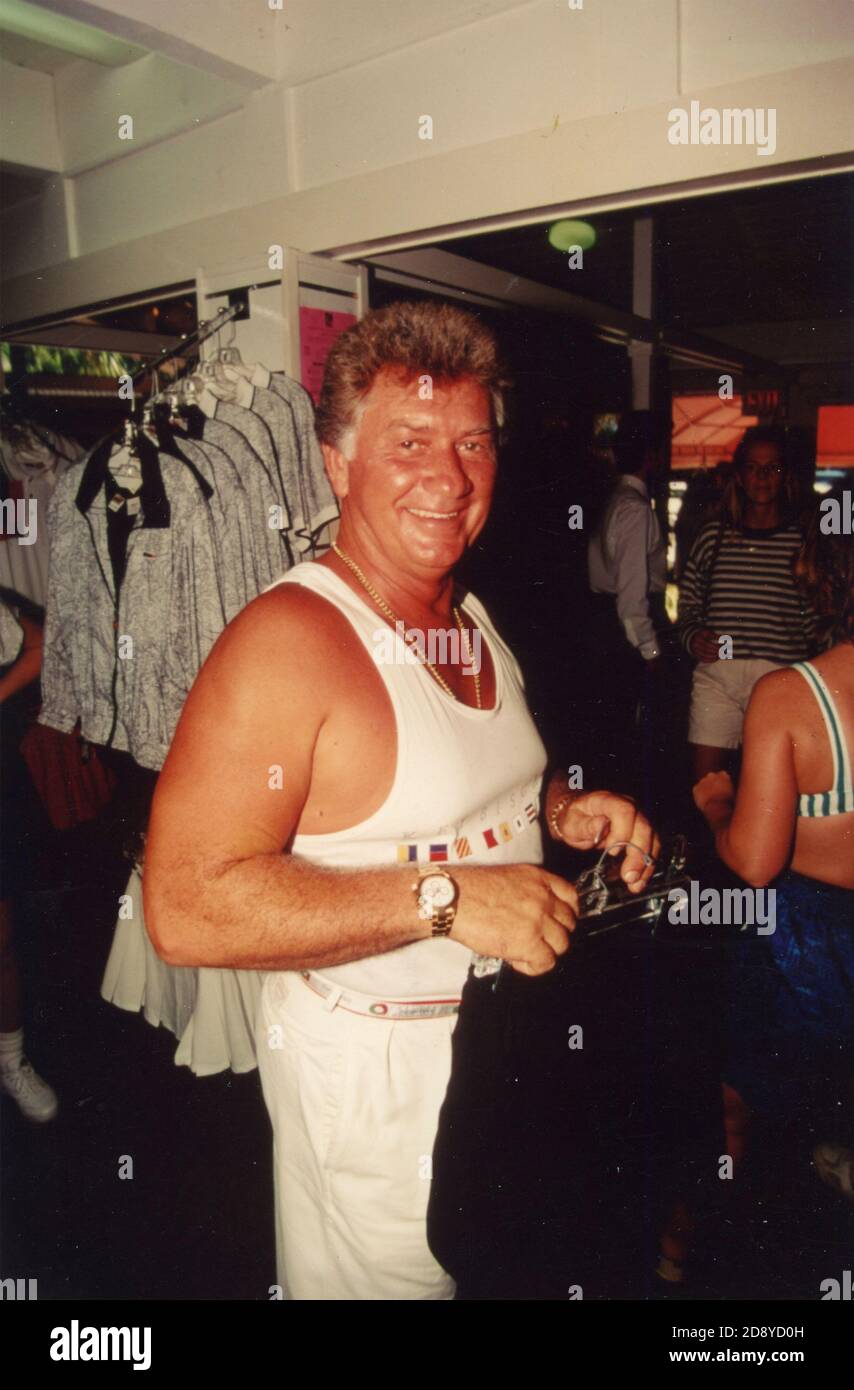 The father of Canadian-American-French tennis player Mary Pierce, 1990s ...