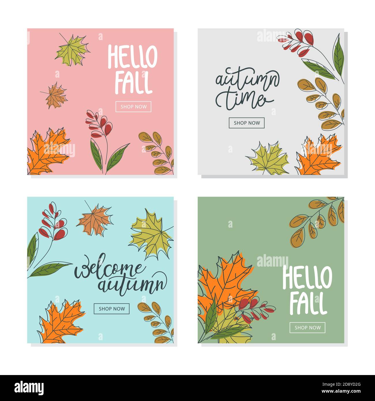 Suitable web banners social media Cut Out Stock Images & Pictures - Alamy