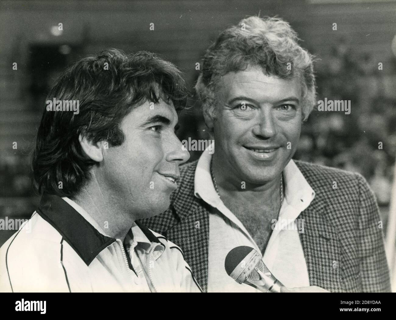 Italian tennis player Nicola Pietrangeli and Gaetano Di Maso, Italy ...