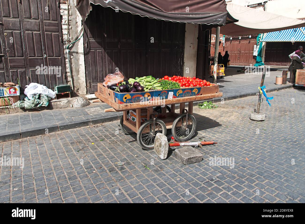 The local market in Al-balad district, Jeddah, Saudi Arabia Stock Photo ...