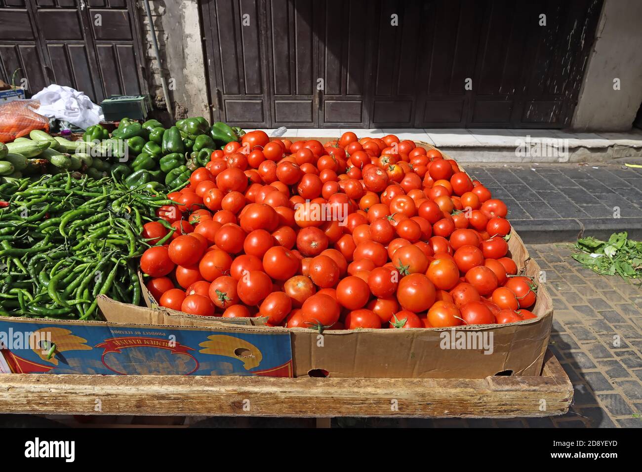 The local market in Al-balad district, Jeddah, Saudi Arabia Stock Photo ...