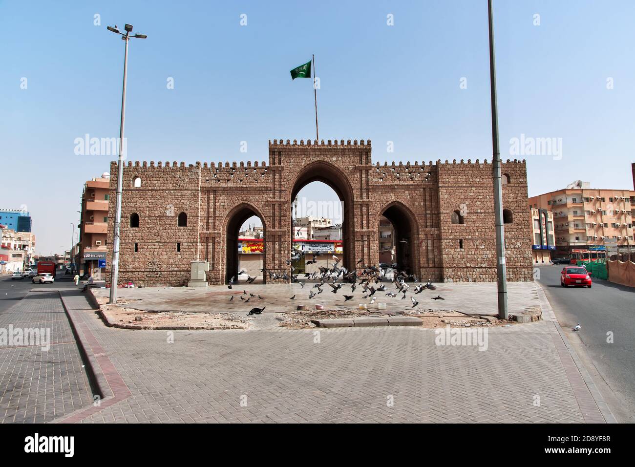 The vintage gate in Al-balad district, Jeddah, Saudi Arabia Stock Photo ...