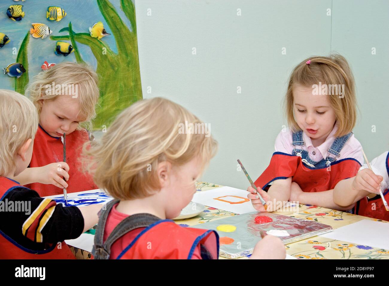 Preschool classroom activities hi-res stock photography and images - Alamy