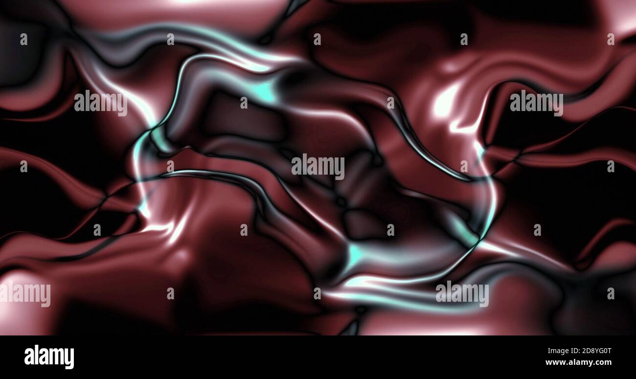 Abstract colorful Paint Ink Liquid. 3d depth wavy Liquid background ...