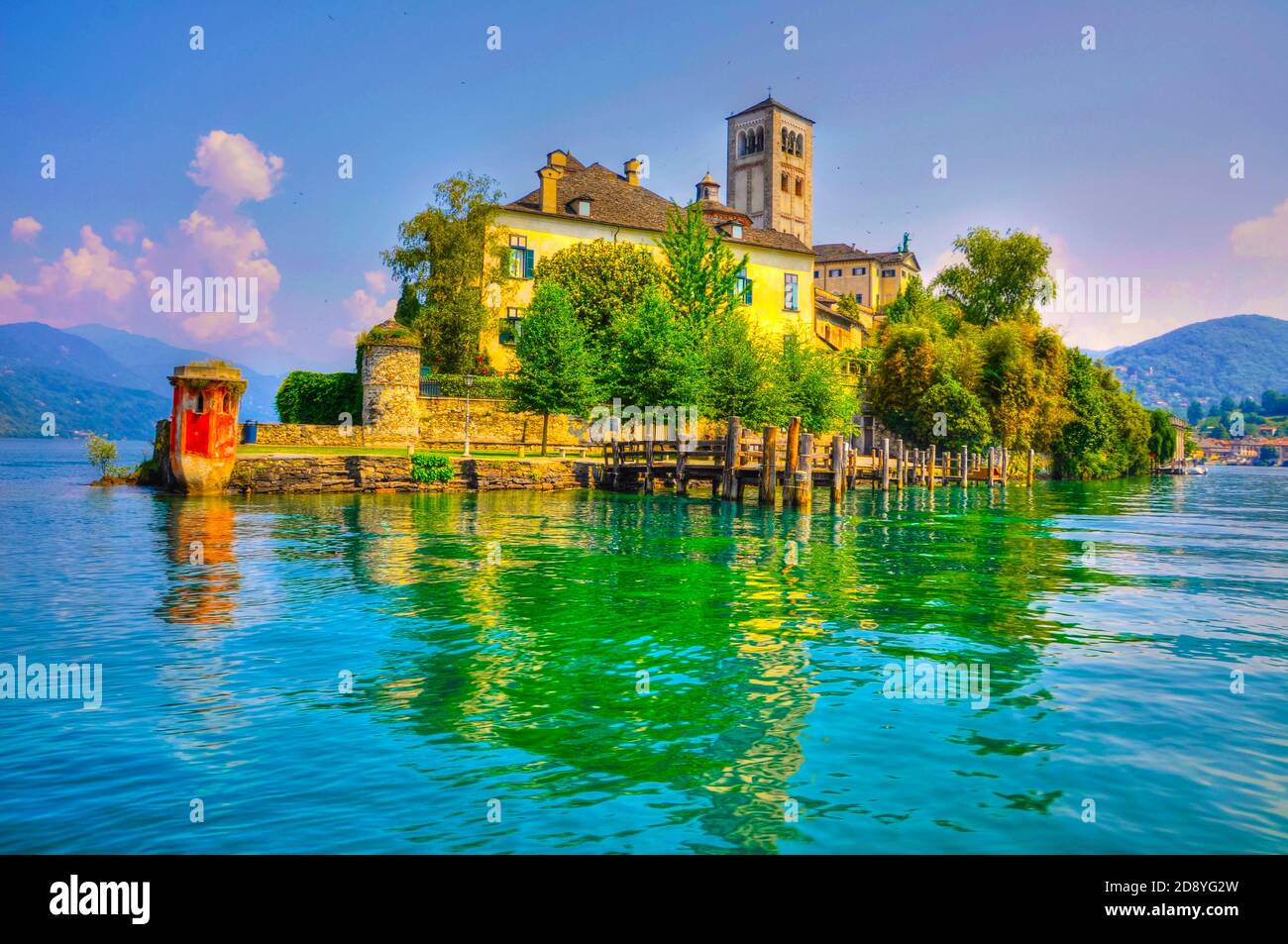 Orta san giulio italy island light hi-res stock photography and images ...