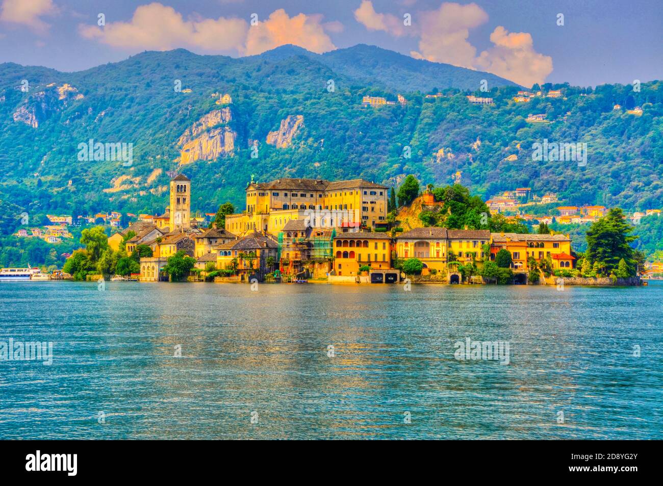 Orta san giulio italy island light hi-res stock photography and images ...