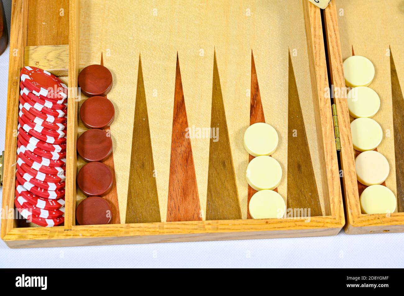 Backgammon Pieces High Resolution Stock Photography and Images - Alamy