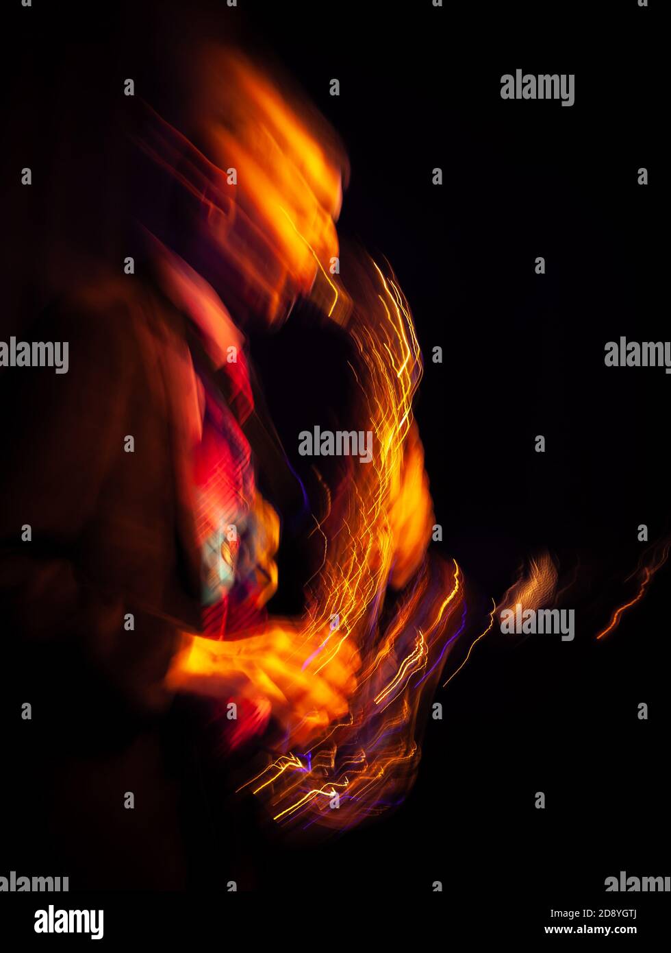 Jazz music concept. Saxophone player performing on stage. Sax player ...