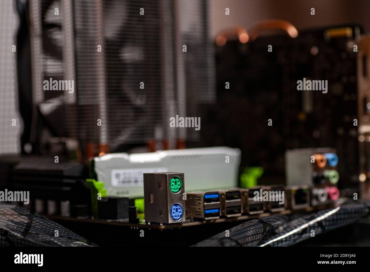 Computer internal hardware circuit hi-res stock photography and images ...