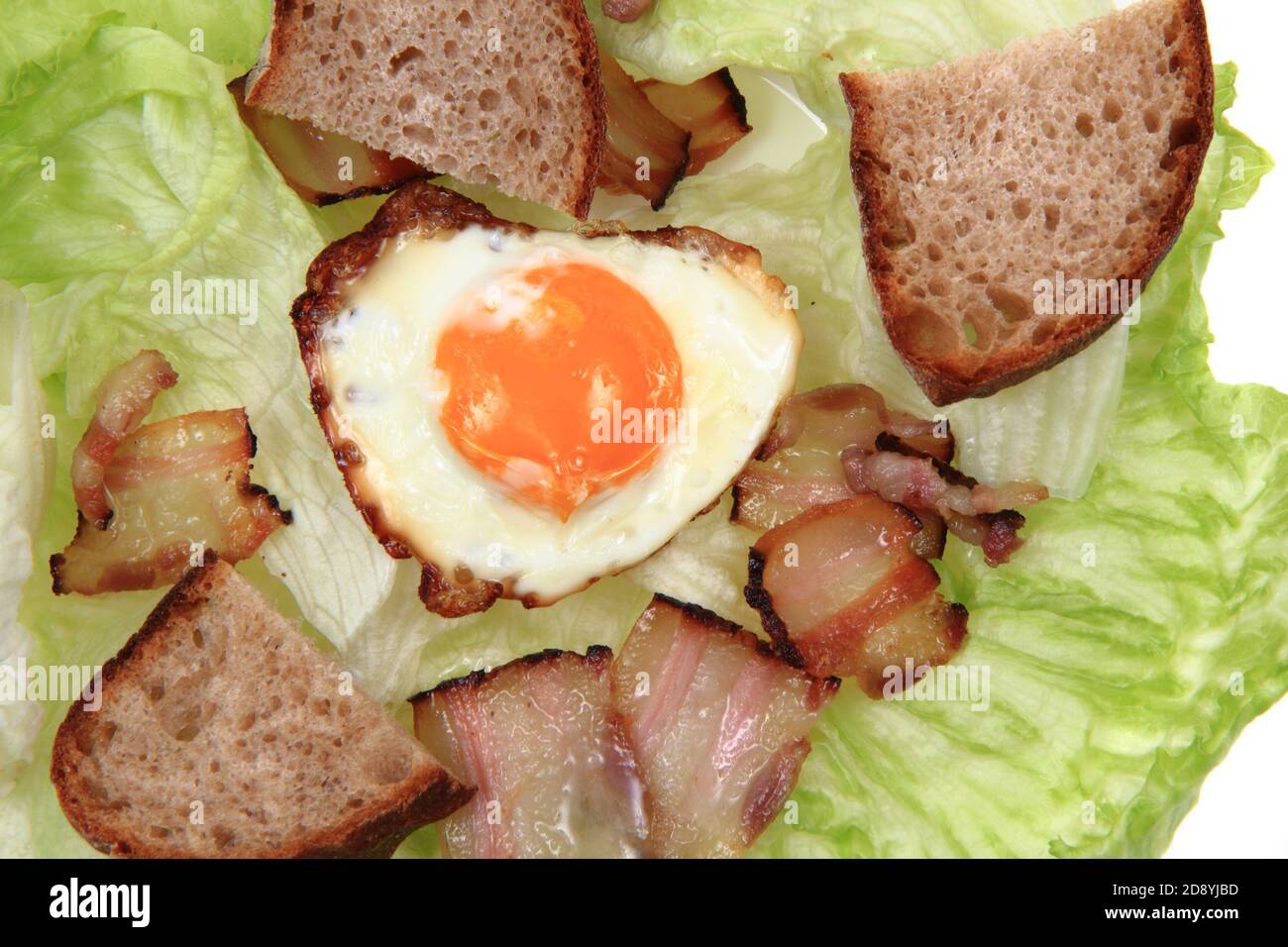 ham and eggs as nice food background Stock Photo - Alamy
