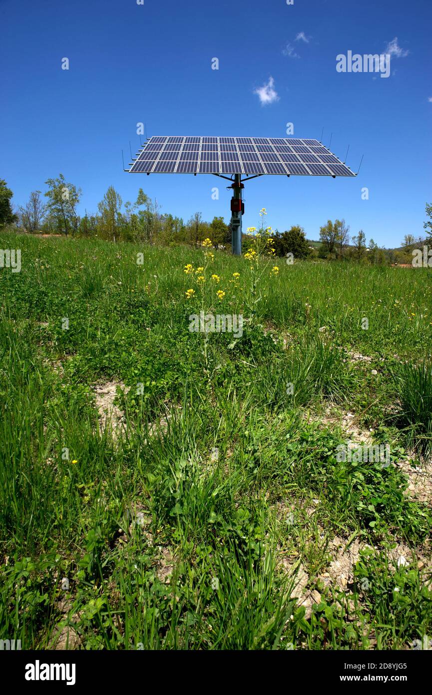 Morfasso (Pc),Italy, solar panels Stock Photo - Alamy