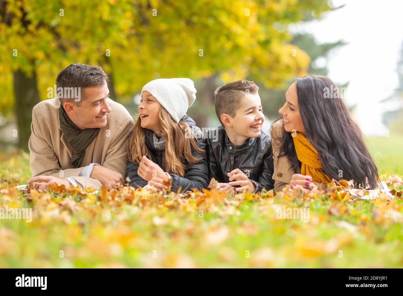 Father and daughter having conversation hi-res stock photography and ...