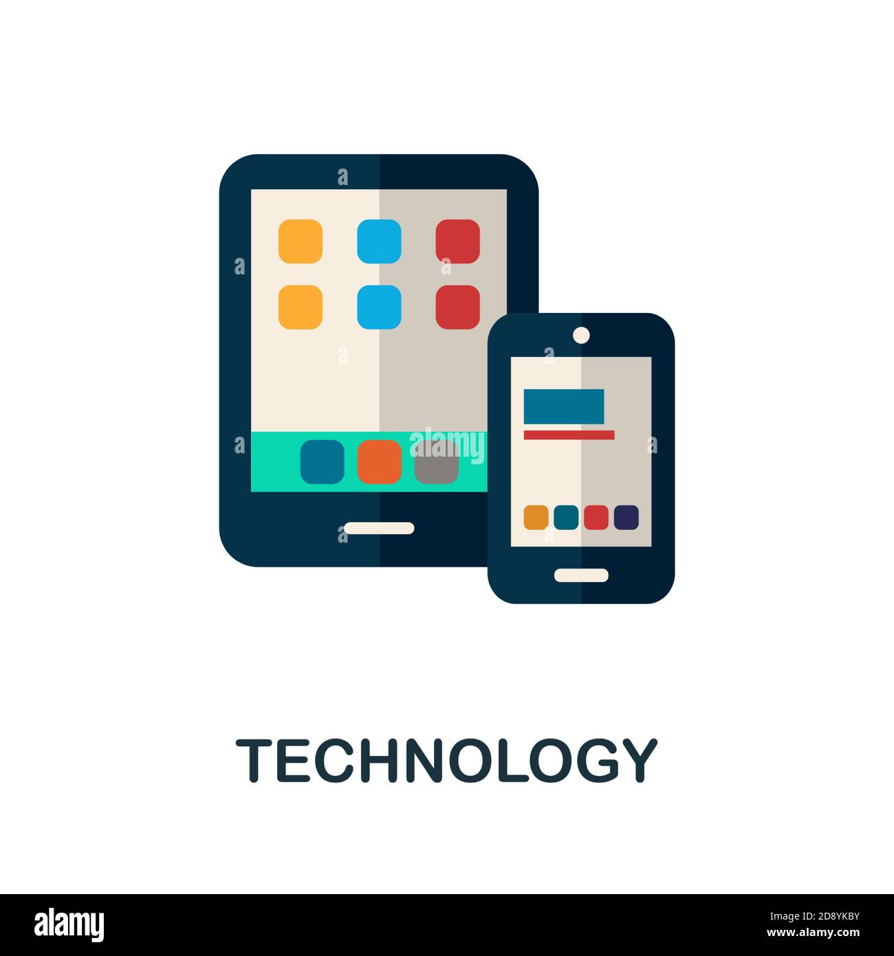 Technology icon. Simple element from creativity collection. Creative ...