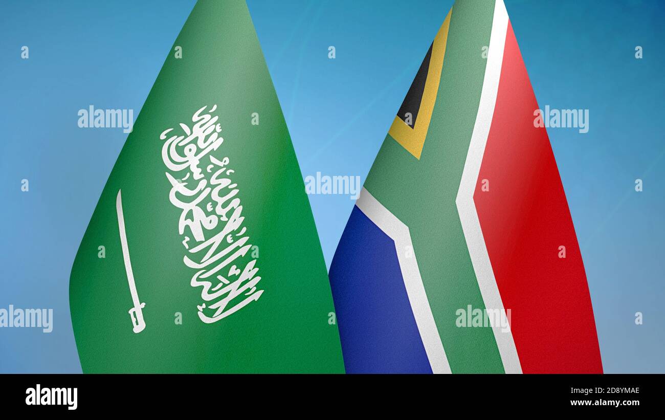 Saudi arabia south africa flag hi-res stock photography and images - Alamy