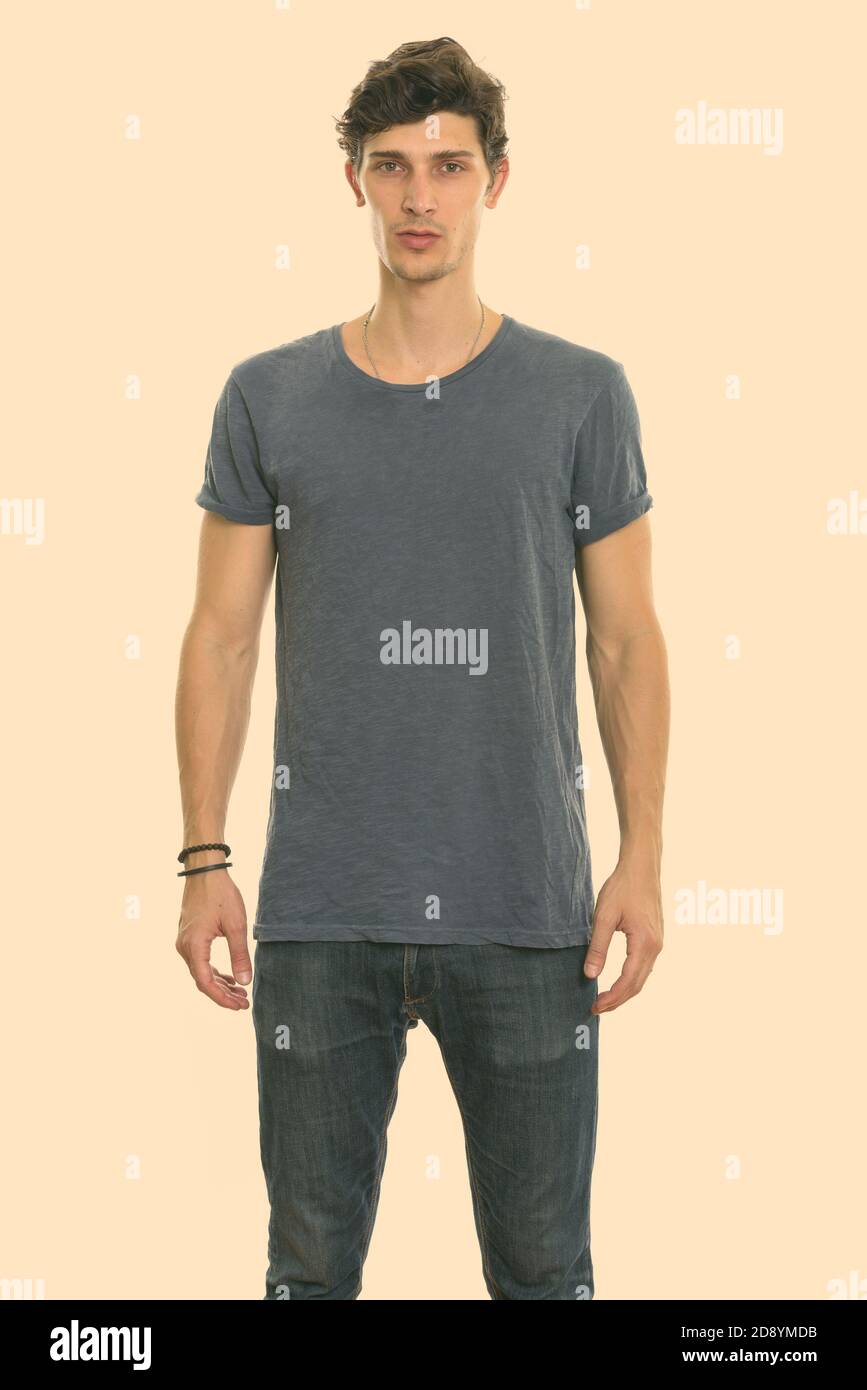 One young brazilian man standing hi-res stock photography and images ...