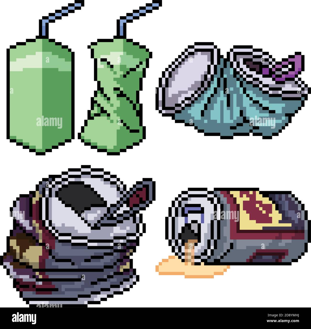 Crush can Stock Vector Images - Alamy