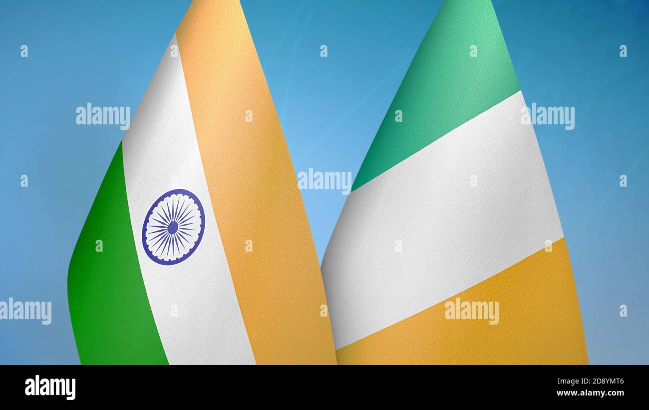 Ireland india flag hi-res stock photography and images - Alamy