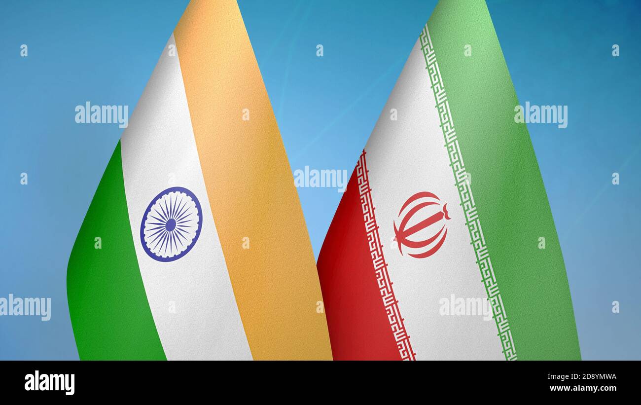 Iran india flag hi-res stock photography and images - Alamy