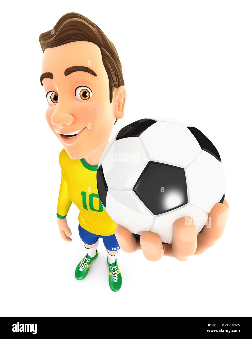 Soccer Cartoon Characters