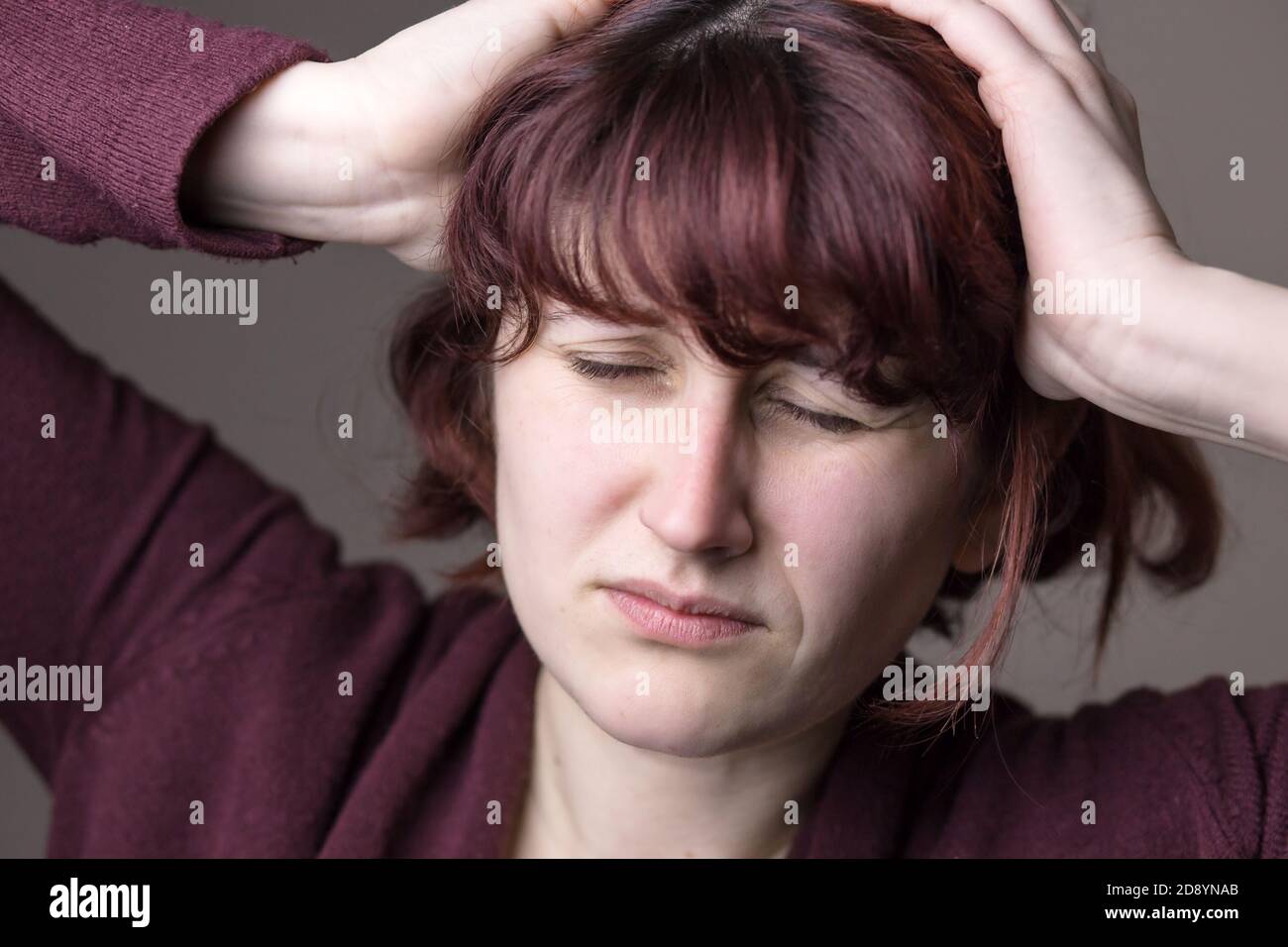 Body language stress hi-res stock photography and images - Alamy