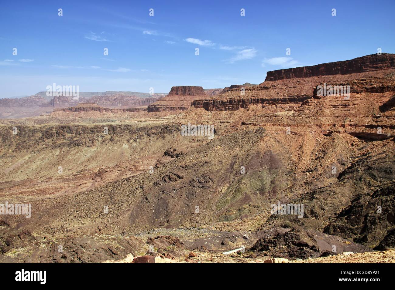 Al Shaq Great Canyon, Saudi Arabia Stock Photo - Alamy